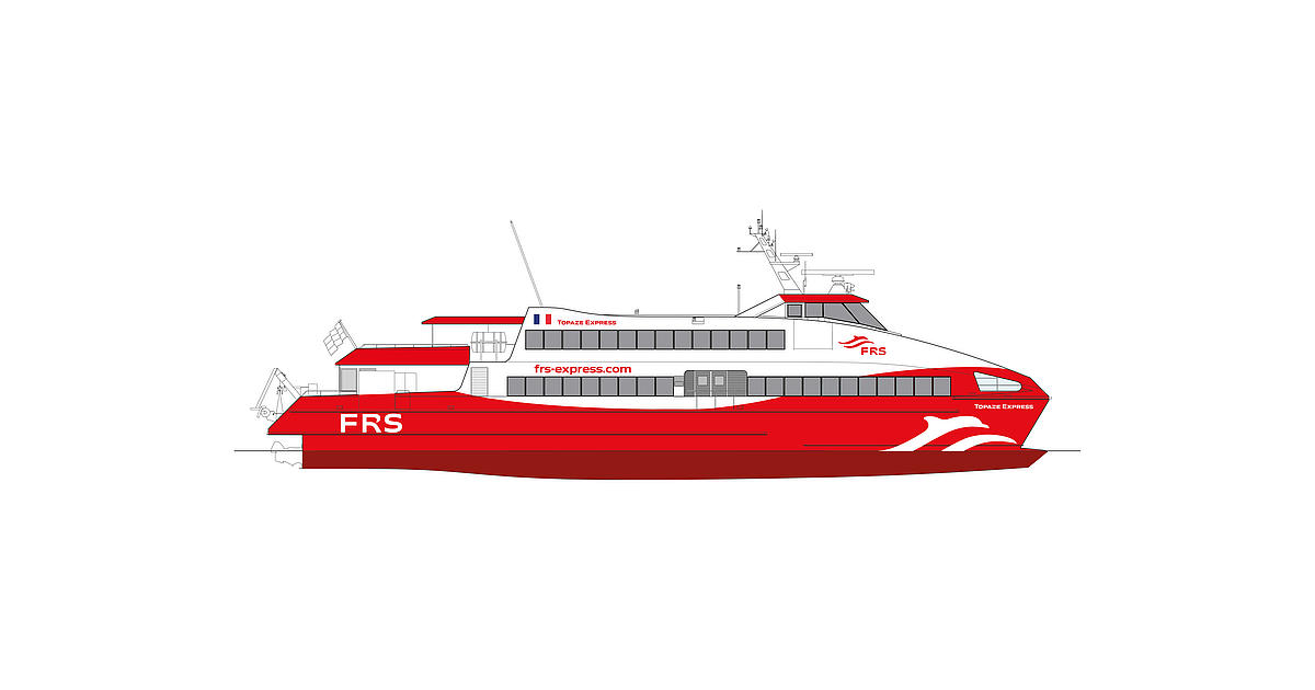 FRS Express des Îles strengthens fleet: High-speed catamaran “Topaze ...